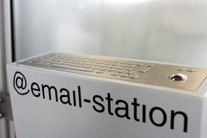 Email station stock photo. Image of technology, computer - 8687324