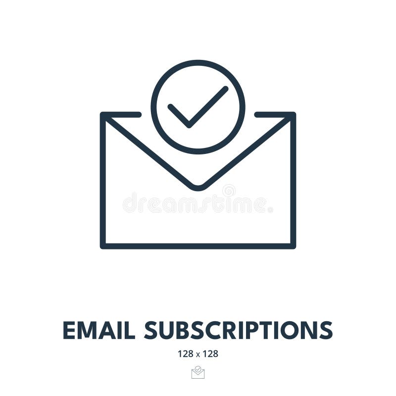 Newsletter Subscribe Subscription Text Header Stock Illustration ...