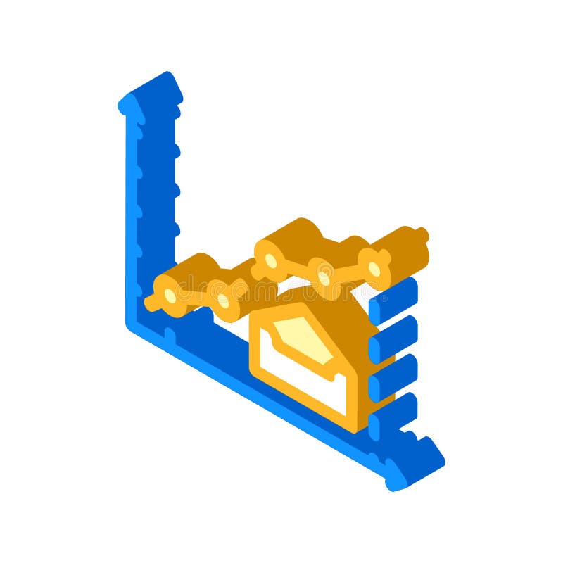 Email Subscriptions Increment Isometric Icon Vector Illustration Stock ...