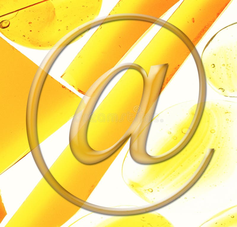 Email symbol stock illustration. Illustration of texture - 2288979