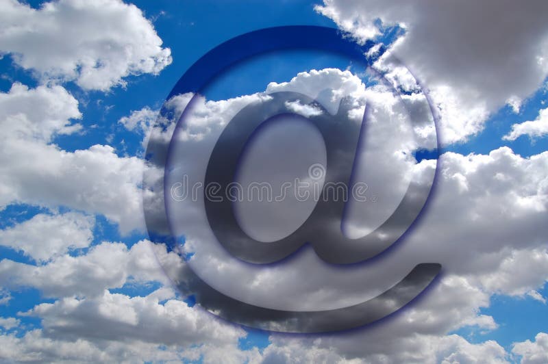 Email symbol stock photo. Image of blue, communication - 2515050