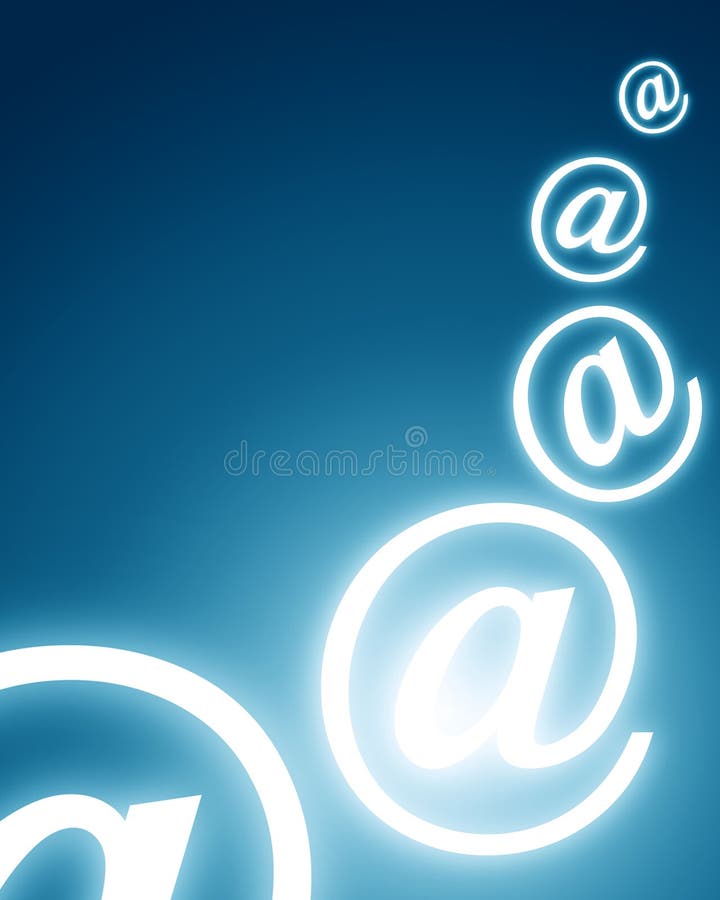 Email symbol stock illustration. Illustration of internet - 7013498
