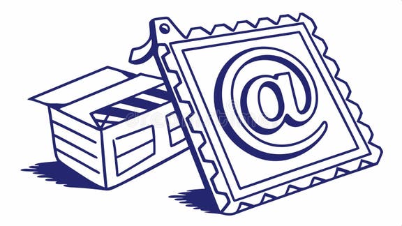 Email Symbol with Box, Message and Inbox Icon Graphic Vector Design Generative AI Stock Vector ...