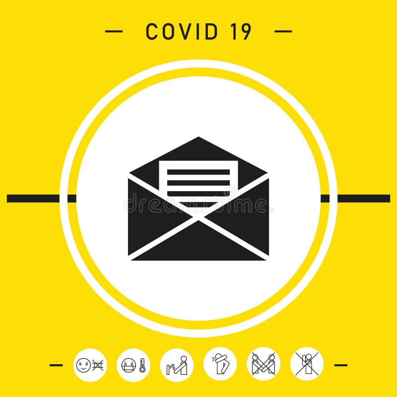 Email Symbol Icon. Graphic Elements for Your Design Stock Vector ...
