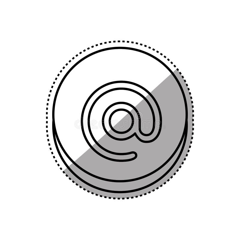 At email symbol stock illustration. Illustration of share - 88976421