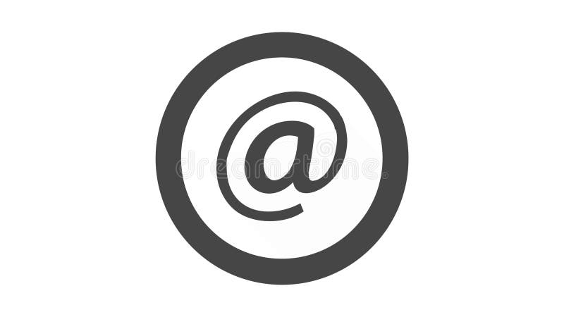 Email Symbol Icon, Representing Email or Contact, Vector Design ...