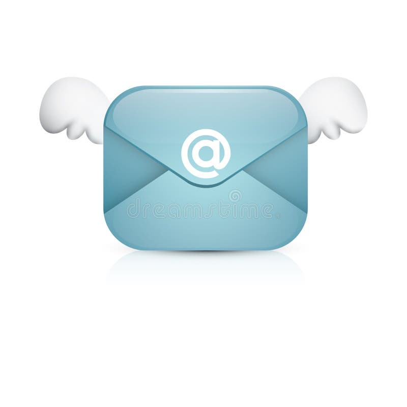 Email Wings Stock Illustrations – 947 Email Wings Stock Illustrations ...