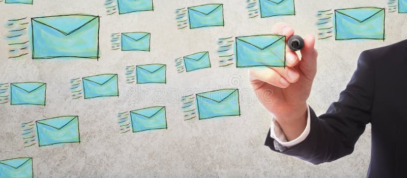 Writing Emails Cartoon Stock Photos - Free & Royalty-Free Stock Photos ...