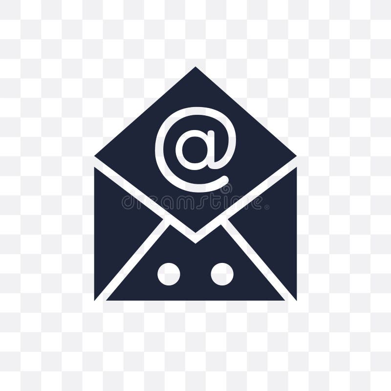Transparent Email Icon Stock Illustrations – 3,186 Transparent Email ...