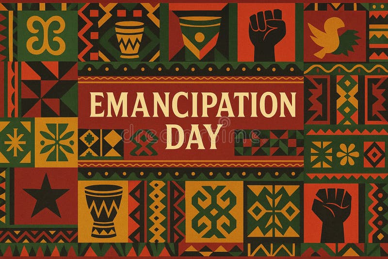 Emancipation Day Juneteenth Celebration Afrocentric Digital Artwork ...