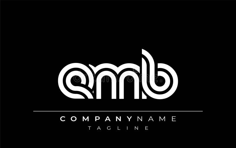 EMB Creative Unique Modern Letter Logo Design Stock Vector ...