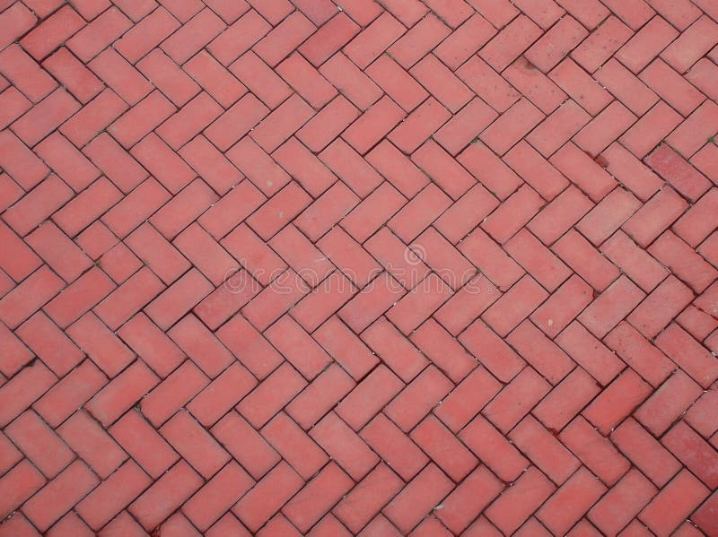 Embaldosado del ladrillo imagen de archivo. Imagen de rojo - 2344275