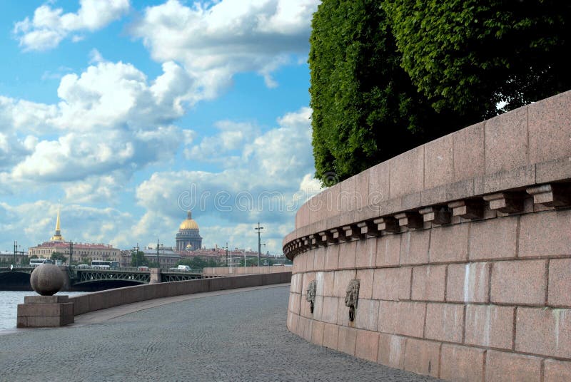 Embankment. stock photo. Image of embankment, stream - 27461194