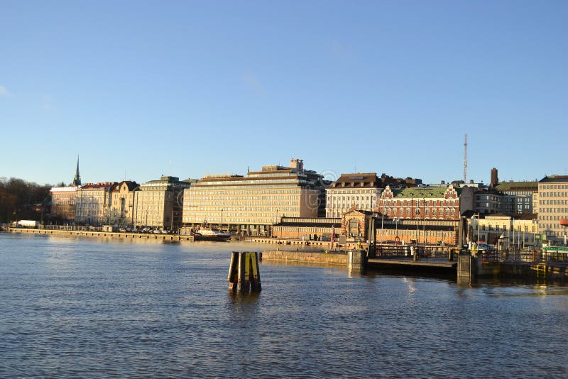Embankment in Helsinki, Finland Stock Photo - Image of helsinki, coast ...
