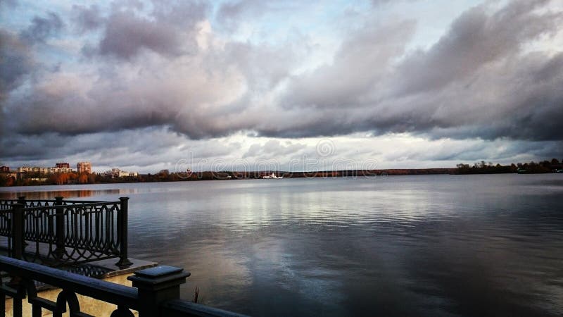 Embankment of the River Tagil Stock Image - Image of tagil, autumn ...