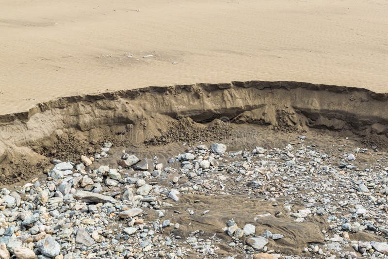 Embankment of sand stock image. Image of natural, color - 139111141