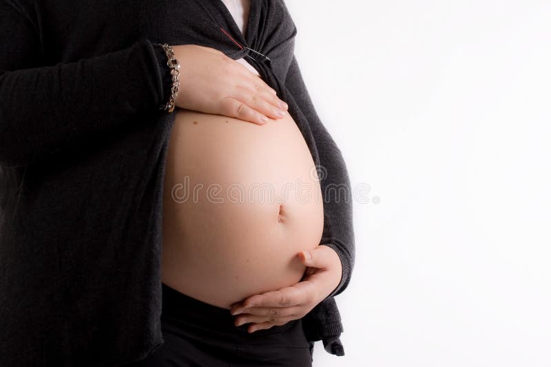 Embarazado foto de archivo. Imagen de muchacha, dulce - 22529476
