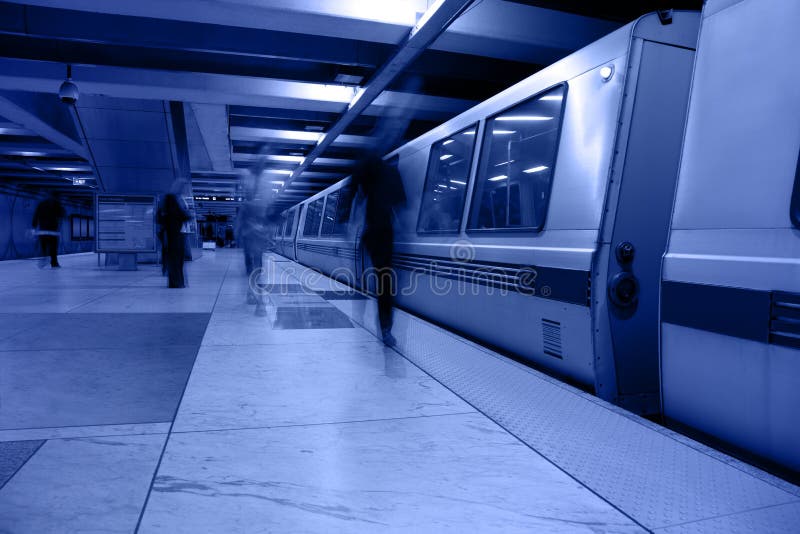 Embarcadero Subway Station stock photo. Image of transport - 11576810