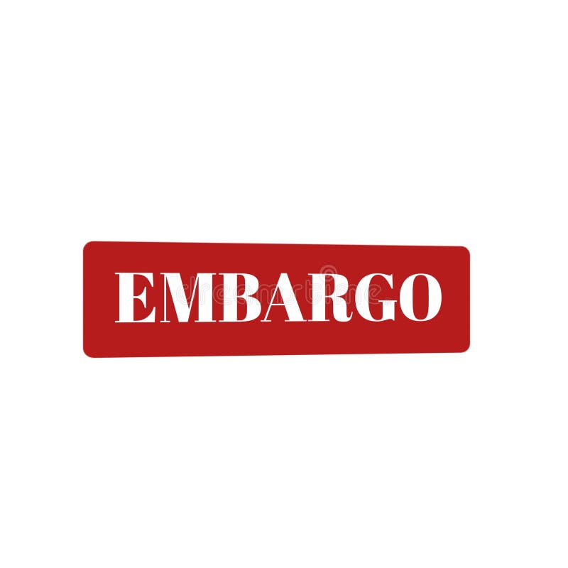 Embargo Stamp Stock Illustrations – 316 Embargo Stamp Stock ...