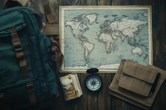 Embark on an Adventurous Journey, Exploring the Globe with Backpack ...