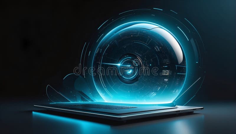 Captivating Cosmic Journey: 3D Sci-fi Template. Generative Ai Stock ...