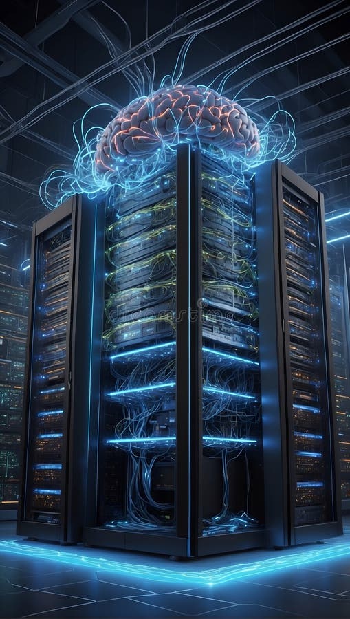 Cyber Odyssey: the Intricacies of AI in Server Symphony. AI Generate ...