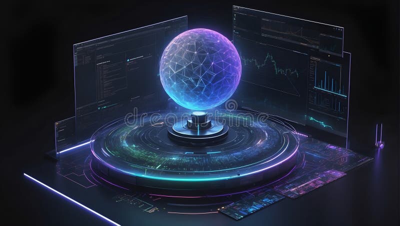 Crypto Evolution: Ai S Impact on Defi Innovation. Ai Generated Stock ...