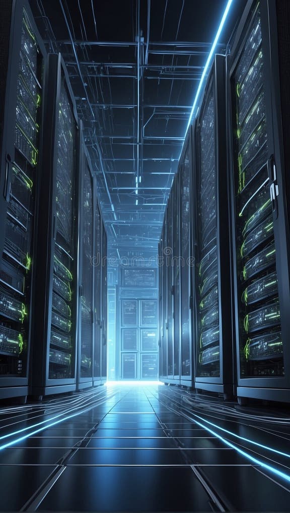 Quantum Nexus: Servers, Storage, Networks Aligned in Unity. AI Generate ...