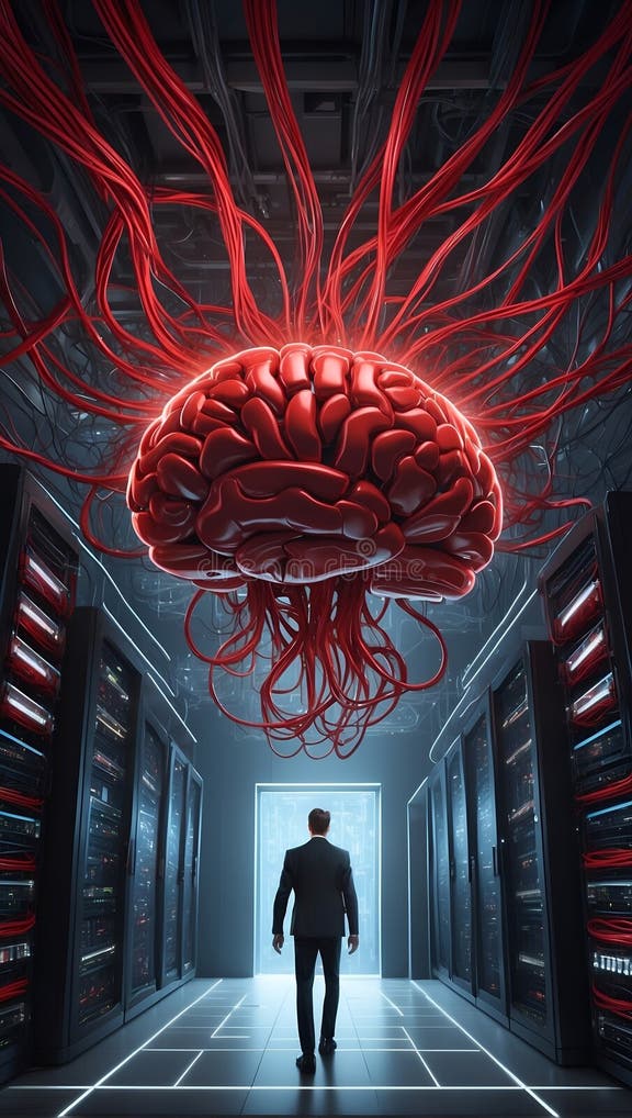 Quantum Synapses: a Visual Odyssey in AI Connectivity. AI Generate ...