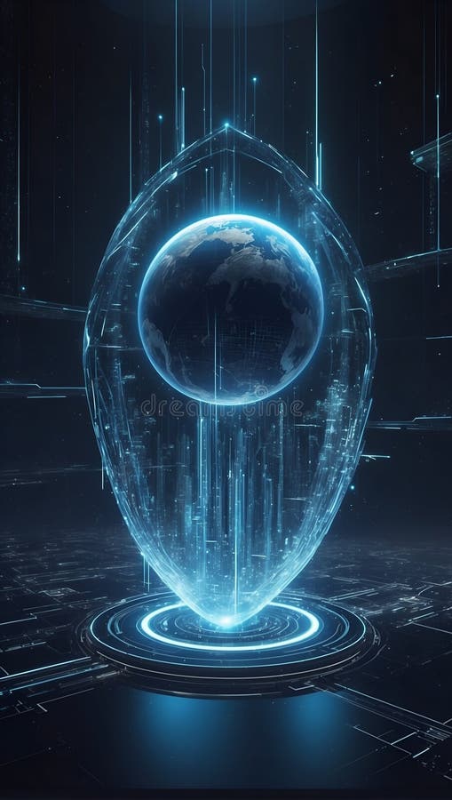 QuantumQuotient Odyssey: Data S Infinite Frontier. AI Generate Stock ...