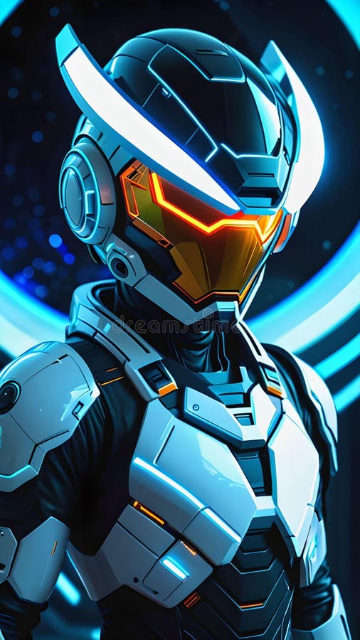 Alien Commander: Futuristic Space Odyssey with Cutting-Edge Tech Stock ...