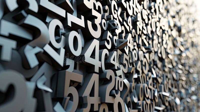 Numeric Tapestry: the Mathematical Mosaic of Infinite Patterns Stock ...