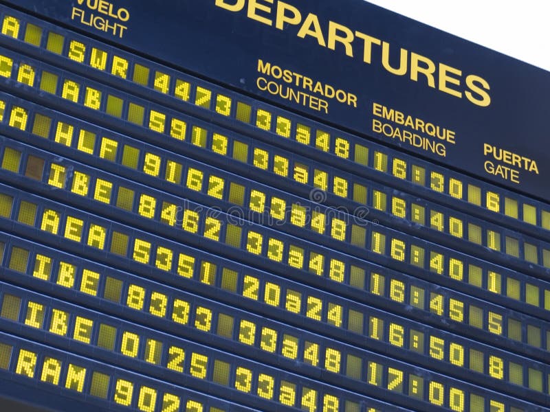 Embarque foto de archivo. Imagen de viaje, panel, pantalla - 635444