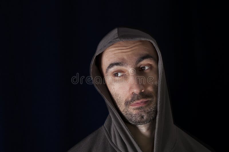 Embarrassed Man stock image. Image of aged, adult, thoughtful - 50546785