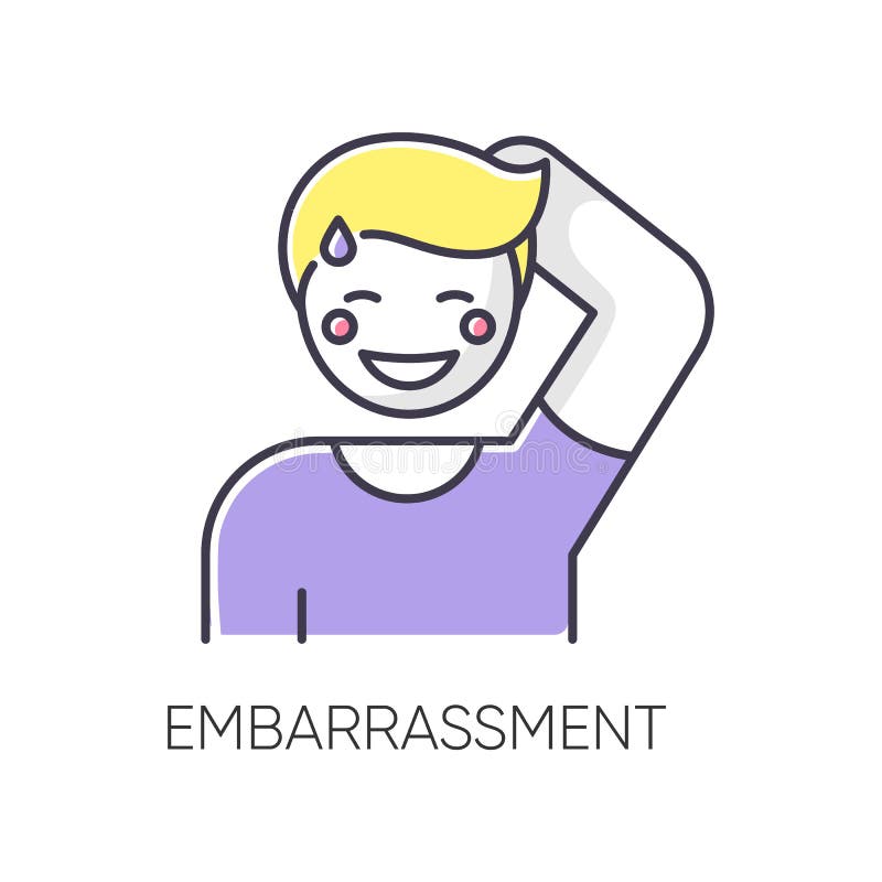 Embarrassment Feeling Stock Illustrations – 320 Embarrassment Feeling ...