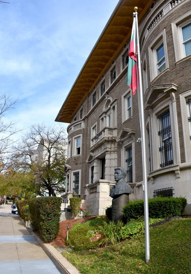 Embassy of Bulgaria editorial stock photo. Image of diplomatic - 349847243