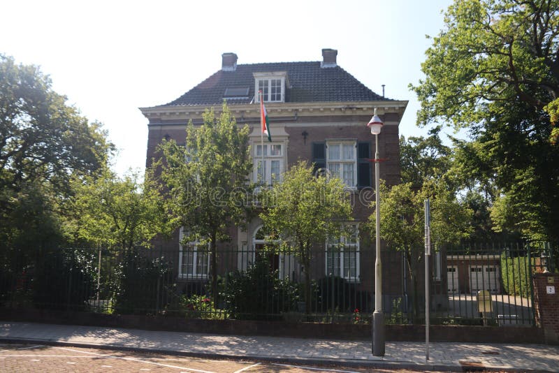 Embassy of India at the Rustenburgweg in the Hague Editorial Image ...
