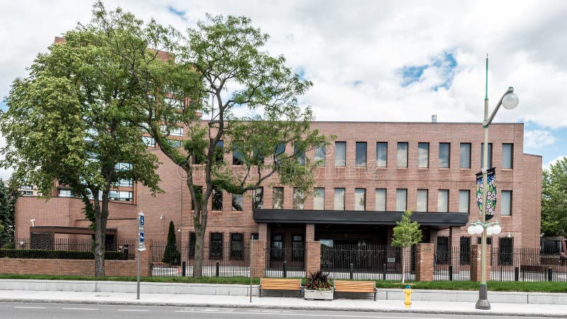 Embassy of Japan and Flag in Washington DC Editorial Photo - Image of ...