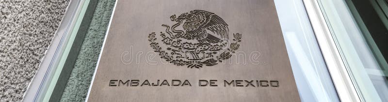 Mexico embassy in London stock image. Image of central - 18938889