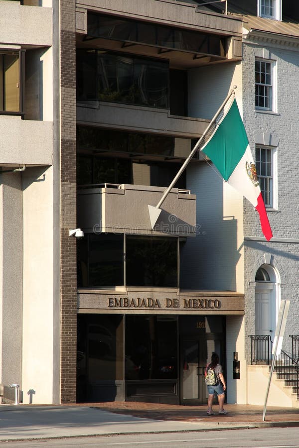 Embassy of Mexico Embajada De Mexico Editorial Stock Image - Image of ...