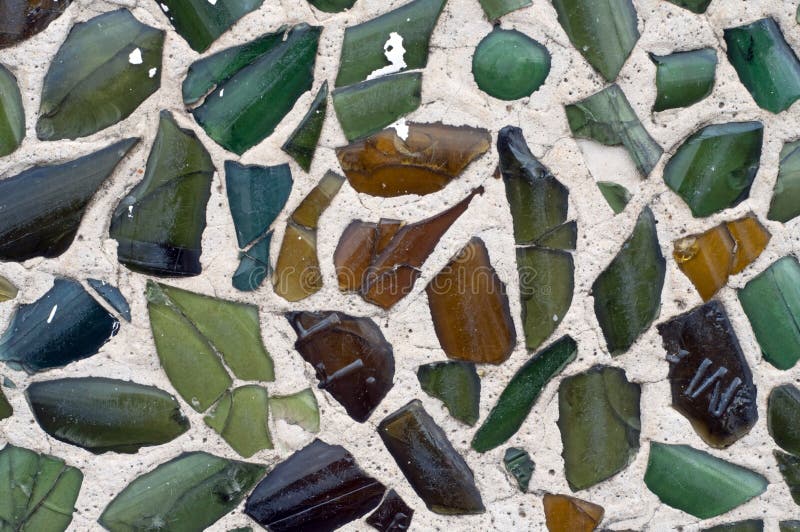 Embedded Glass Wall Background Picture. Image: 13763371