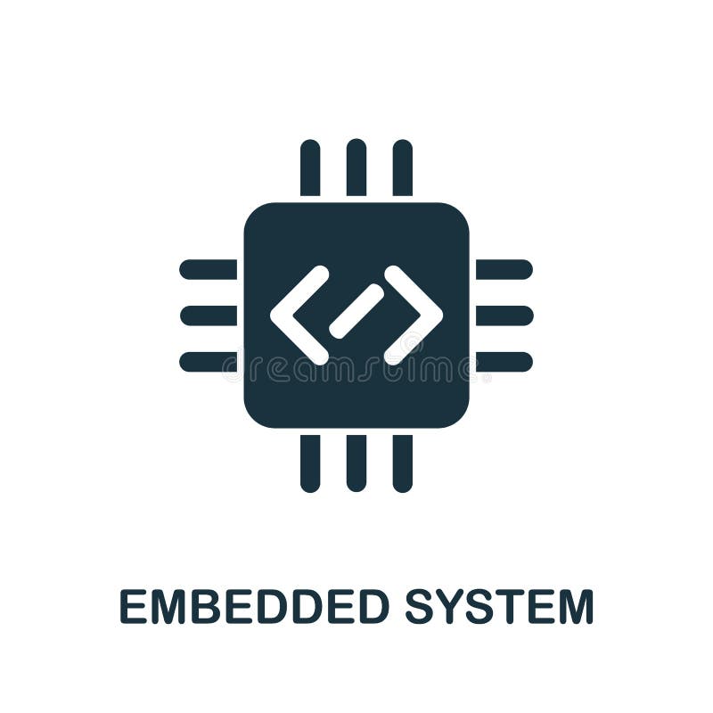 Embedded System Icon from Digitalization Collection. Simple Line ...