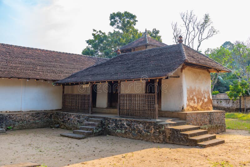 Embekka Temple Near Kandy, Sri Lanka Stock Photo - Image of history ...