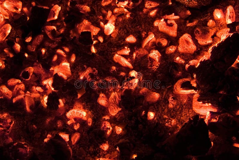 Embers stock image. Image of burning, coal, burn, cinder - 2709547