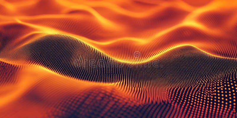 Embers of Creation: a Dynamic Abstract of Intertwining Particles ...