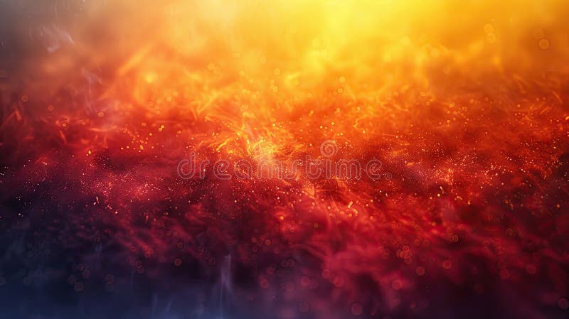 Embers Dance in a Fiery Abstract Display. Stock Illustration ...