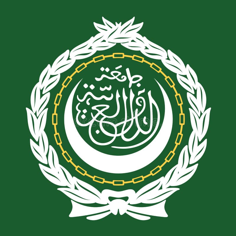 Drapeaux De Membre De Ligue Arabe Sur La Carte 3D Illustration Stock ...