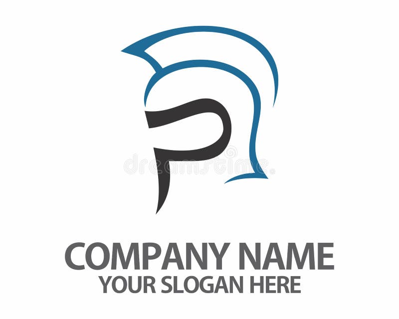 Embleem Van De Gladiator Roman Helm Vector Illustratie - Illustration ...