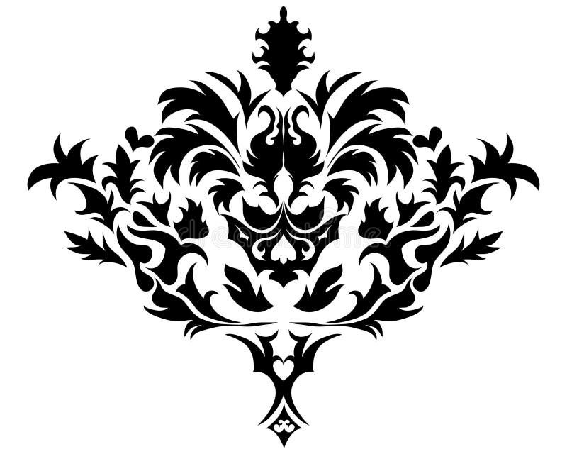 Gothic emblem set stock vector. Illustration of border - 8358677