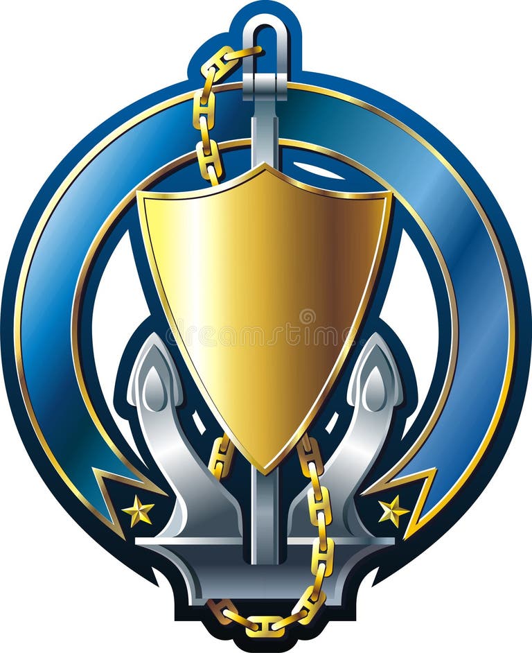 Navy Anchor Emblem Stock Illustrations – 7,112 Navy Anchor Emblem Stock ...